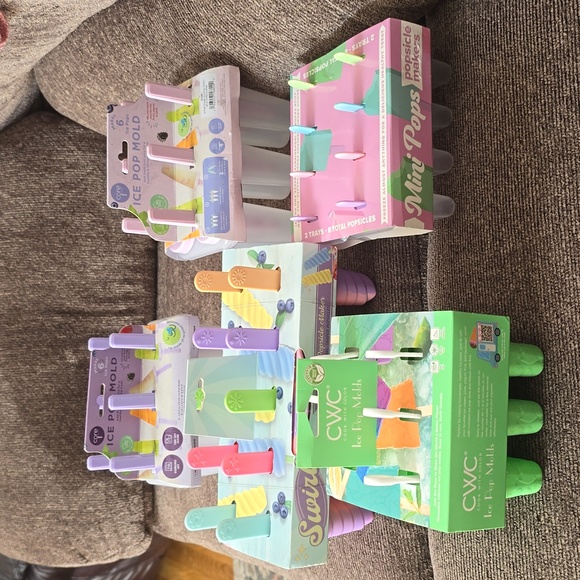 Core Kitchen | Kitchen | Ice Pop And Popsicle Molds Bundle Of 5 | Poshmark
